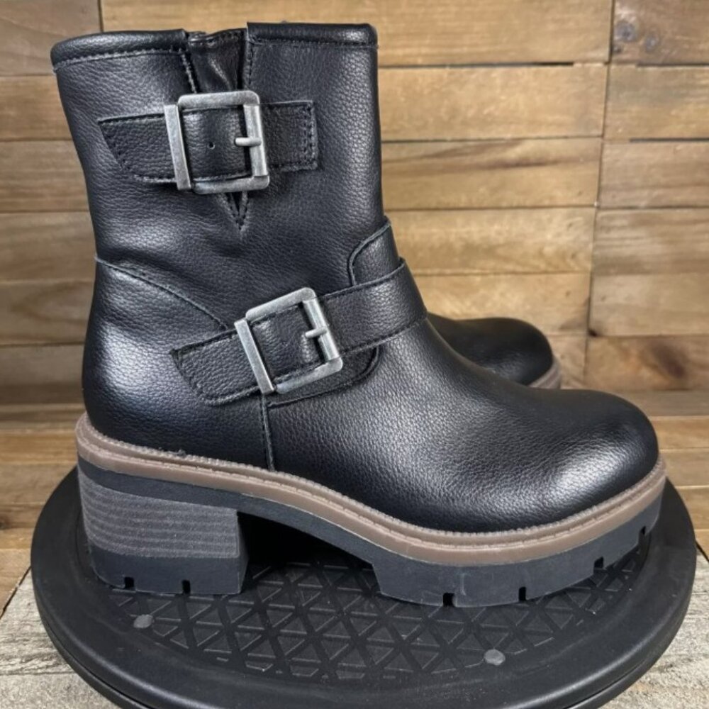 Boc Born Concept Monika Moto Zip Up Boots - Gem